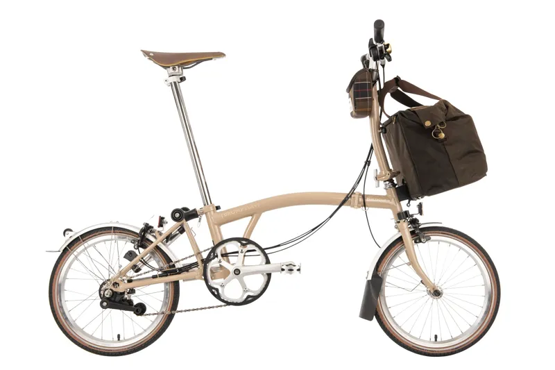Brompton Barbour X C-Line Explore Special Edition