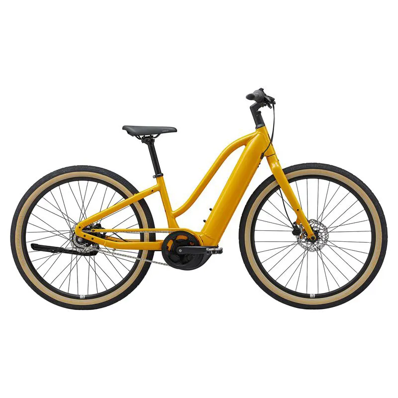 Momentum Transend E+ Low Step Electric Bike in Bumblebee