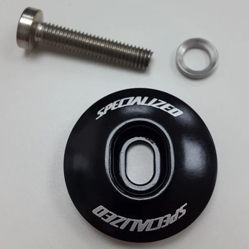 Specialized offset stem cap