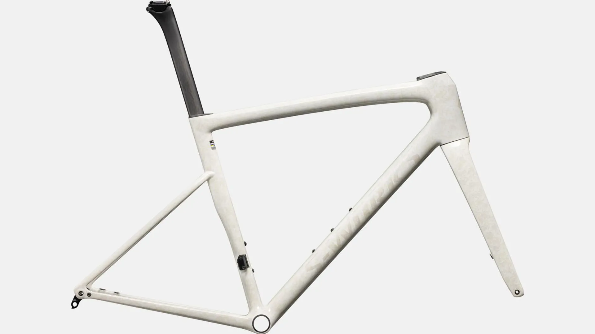 Specialized S-Works Tarmac SL8 Road Frameset in White Dune/Impast