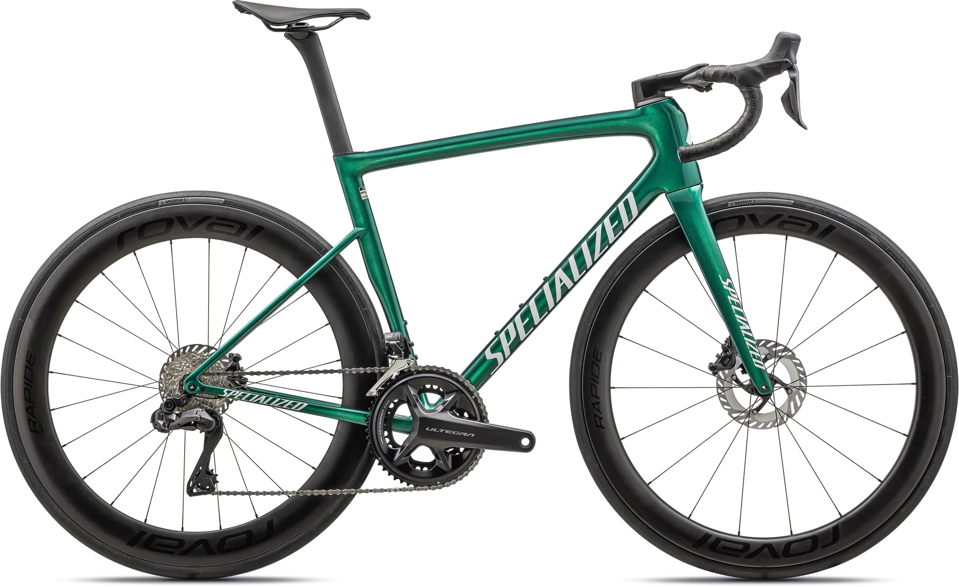 Specialized Tarmac SL8 Pro Ultegra Di2 Road Bike in Pine Green